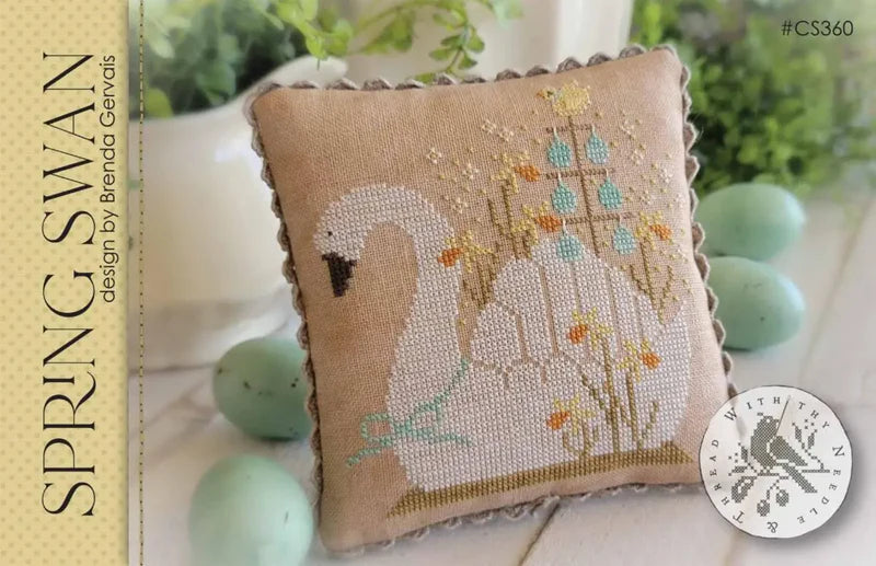 Spring Swan – The Daily Stitcher