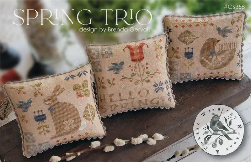 Spring Trio – The Daily Stitcher